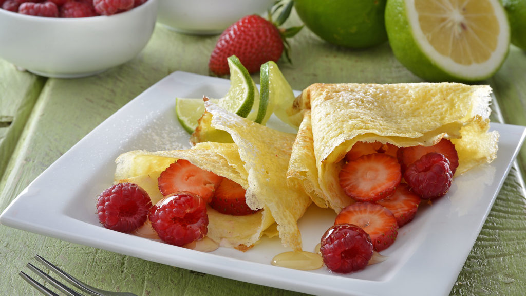 Crepes con Frutos Rojos - Ya